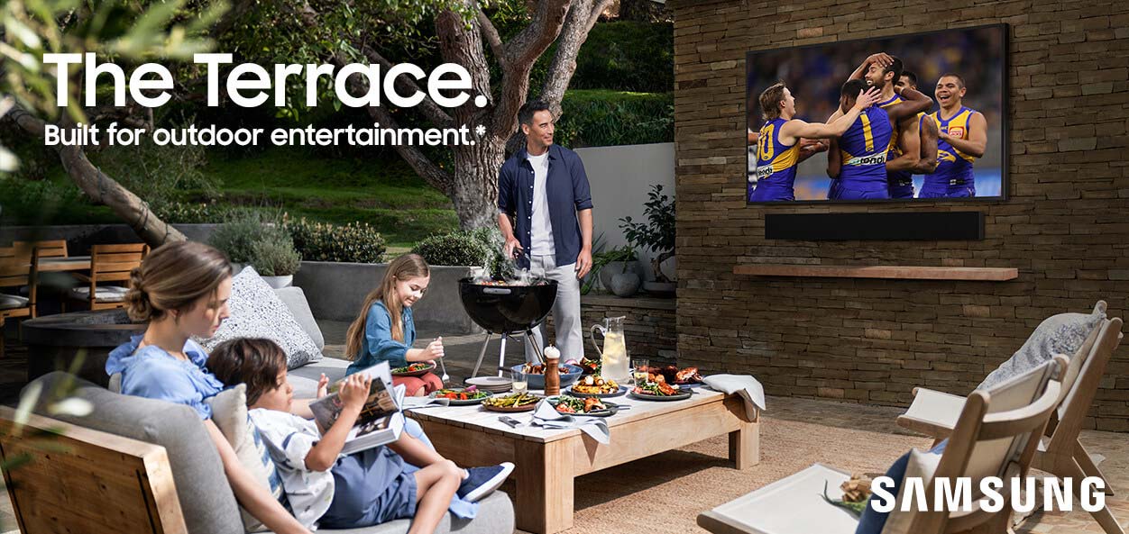 Samsung Terrace TV Domayne Australia
