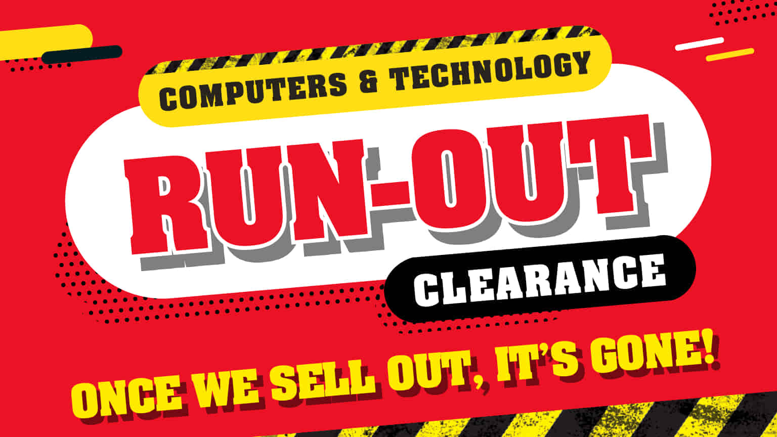 Computers & Technology Run-Out Clearance | Harvey Norman New Zealand